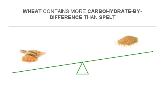 Compare Carbs in Wheat to Carbs in Spelt