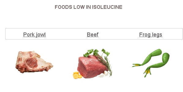 Foods Low In Isoleucine